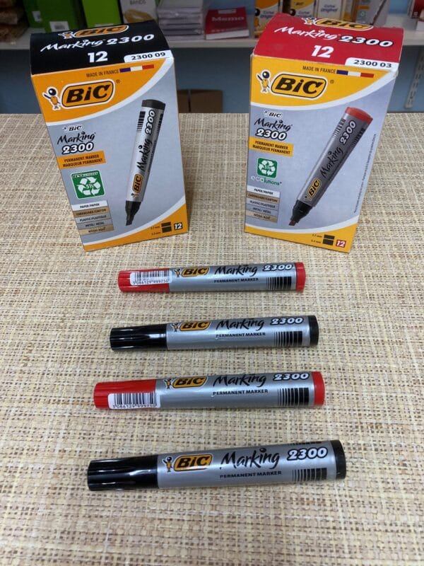Bic Marking 2300 Permanent Marker Pens - Torbay Packaging Shop ...